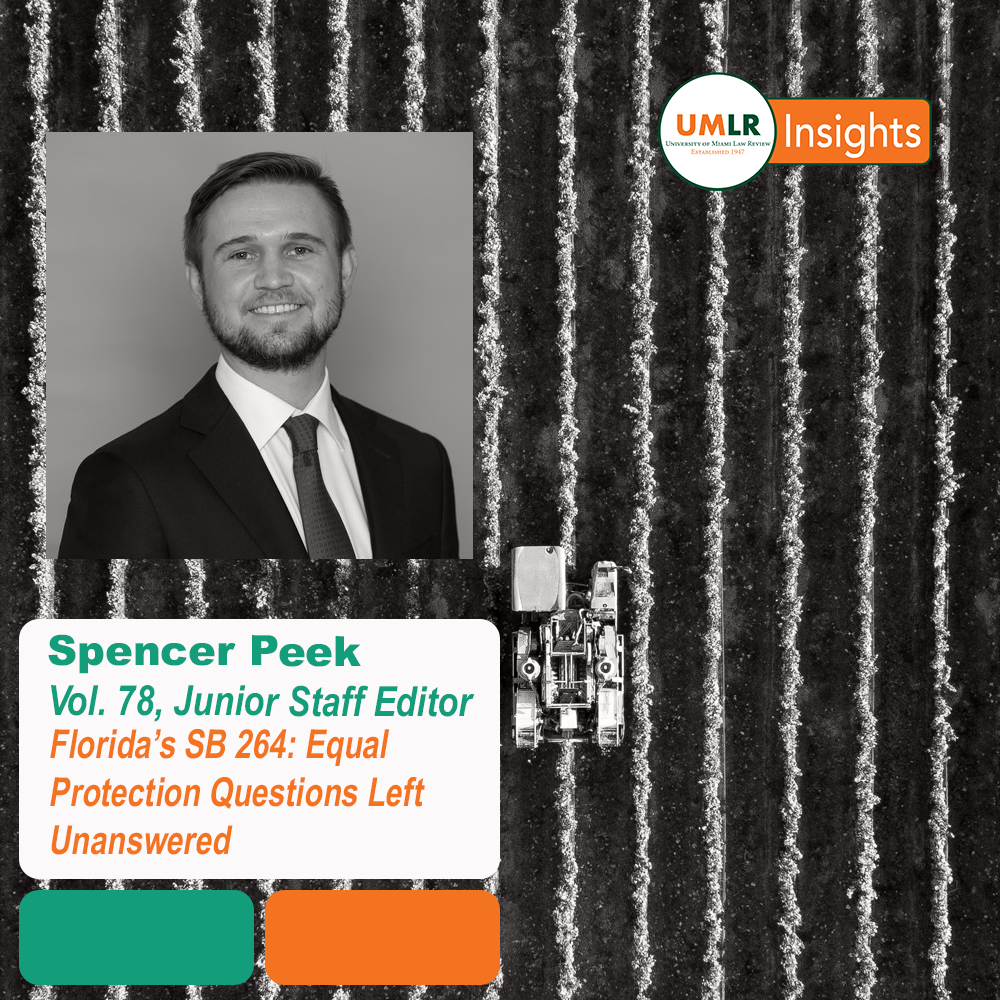 Florida’s SB 264: Equal Protection Questions Left Unanswered ...